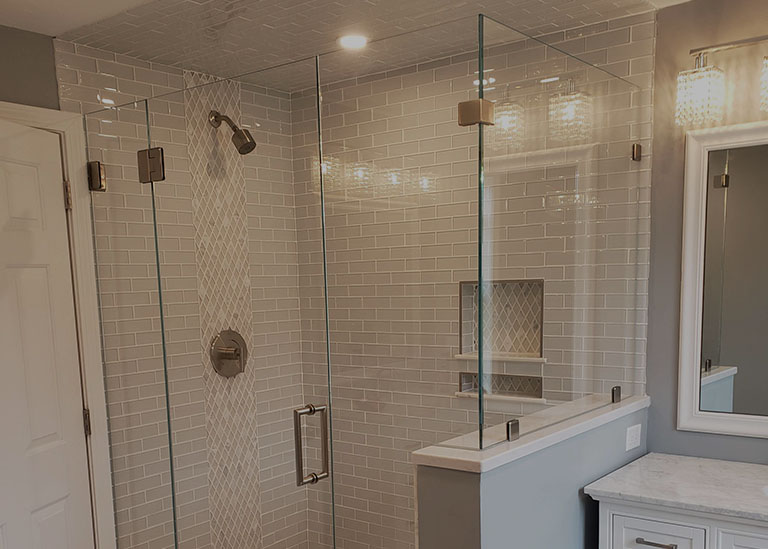 Custom shower doors in Whitman, MA | Jam Shower Doors